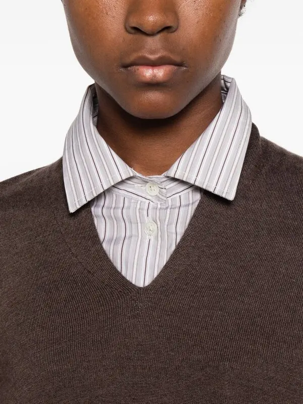 THE ROW Quovine Cashmere Polo Shirt