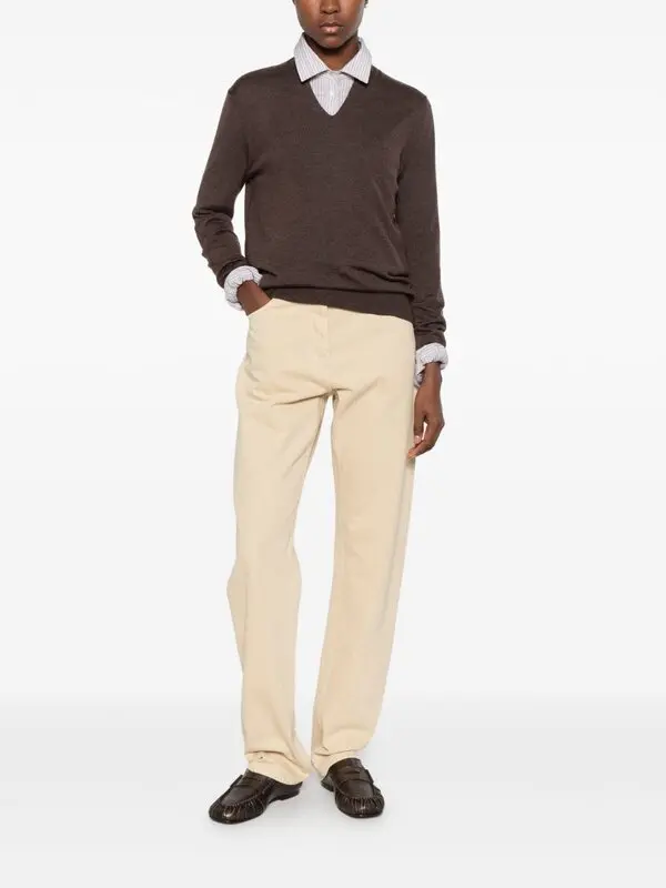 THE ROW Quovine Cashmere Polo Shirt