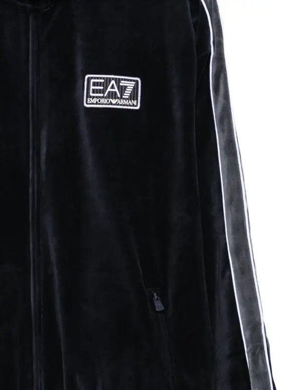 EA7 Logo Zipped Sweatshirt