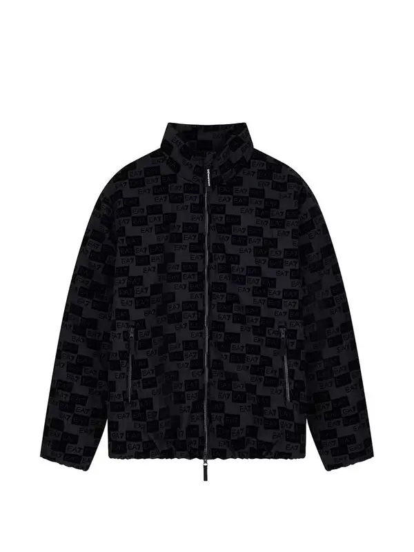 EA7 Allover Logo Bomber Jacket