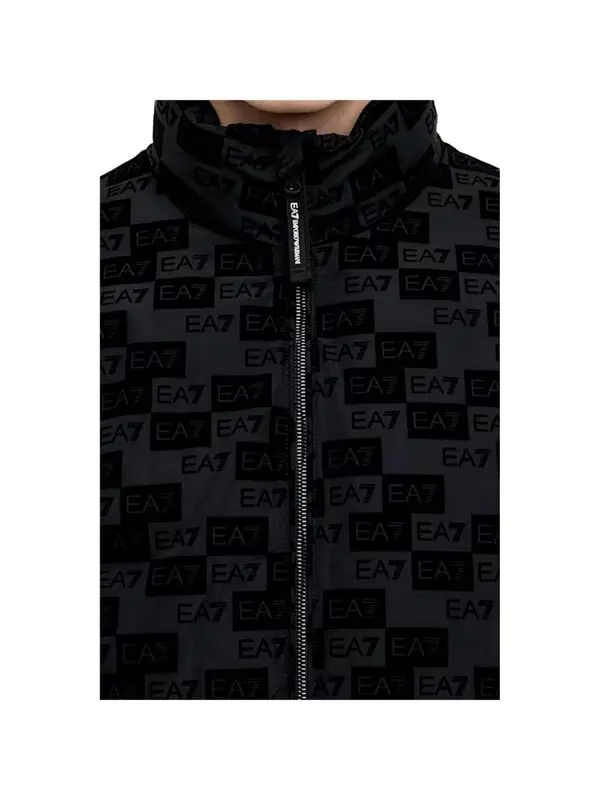 EA7 Allover Logo Bomber Jacket