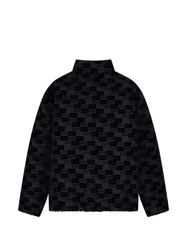 EA7 Allover Logo Bomber Jacket