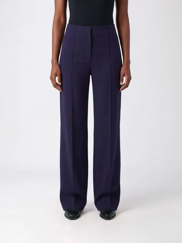 Liviana Conti Eric High-waisted Palazzo Trousers In Viscose Blend