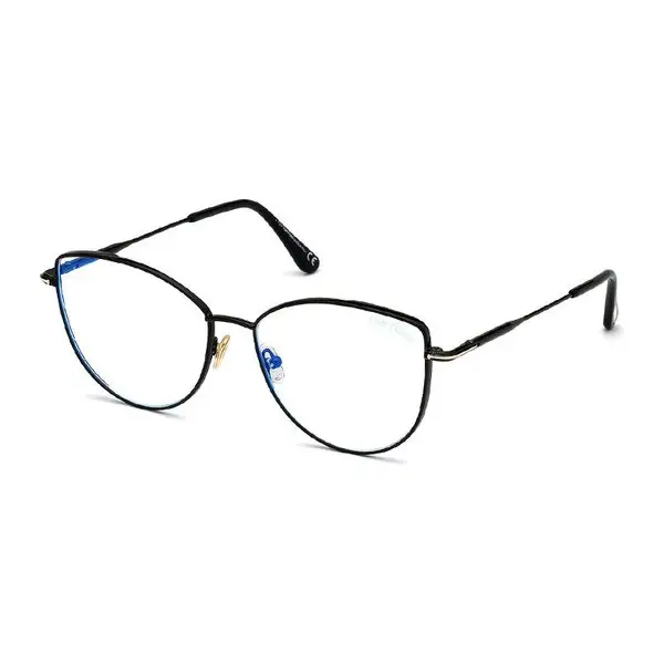 TOM FORD Tf5667-b Shiny Finish Blue Light Block Sunglasses