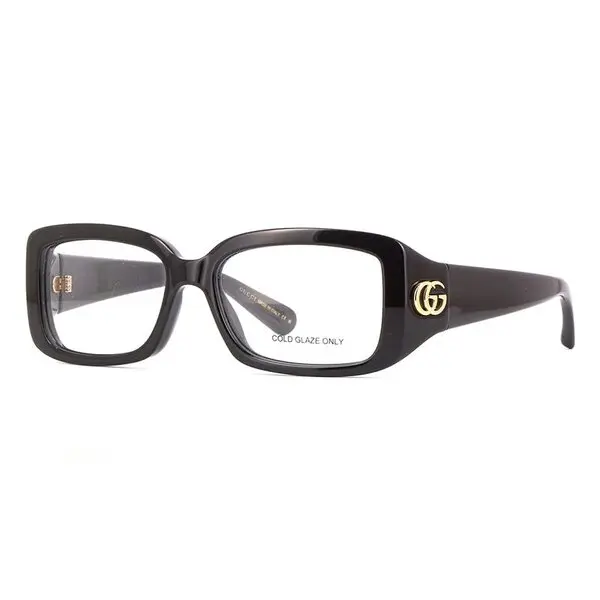 Gucci Rectangular Eyeglasses - Black