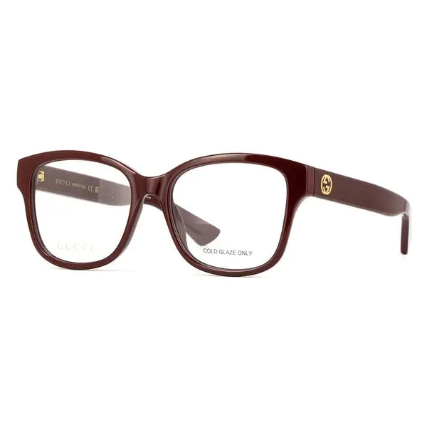 Gucci Rectangular Eyeglasses - Red