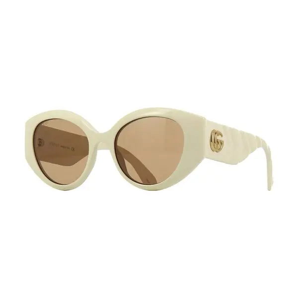Gucci Oversized Cat-eye Sunglasses - Ivory