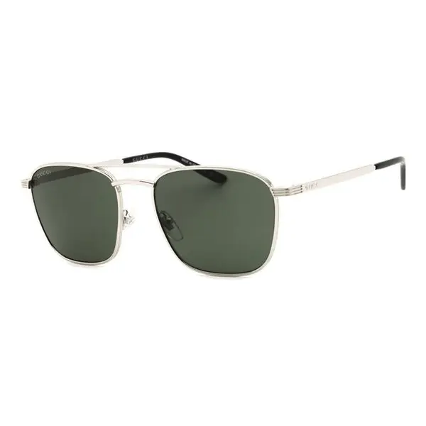 Gucci Gg1881s -aviator-inspired Sunglasses With Metal Frame - Silver