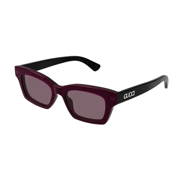 Gucci Gg Mini Transparent Sunglasses - Transparent Fuchsia/black