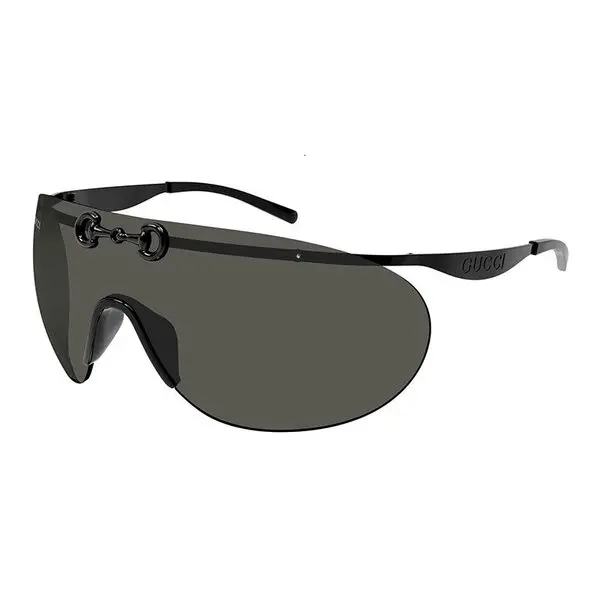 Gucci Shield Sunglasses With Logo Detail