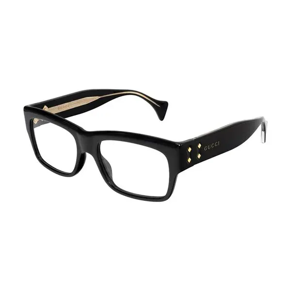 Gucci Rectangular Optical Eyeglasses With Demo Lenses