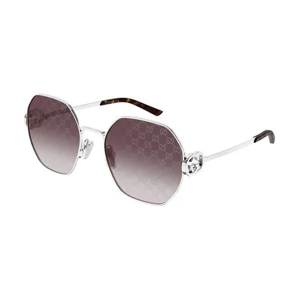 Gucci Gg Logo Mirror Mini Sunglasses