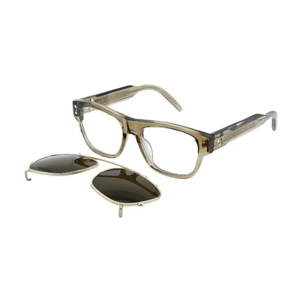 Dior Cd Diamond Mini Sunglasses With Blue Light Blocking And Magnetic Clip-on