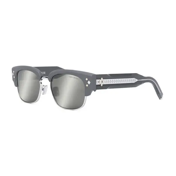 Dior Cd Diamond C1u Smoke Mirror Sunglasses