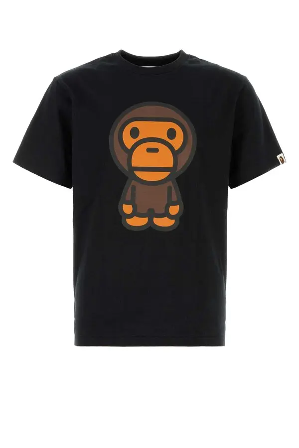 A BATHING APE Big Baby Milo Mini T-shirt For - Black