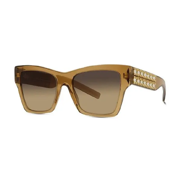 Givenchy Mini Transparent Sunglasses With Brown Gradient