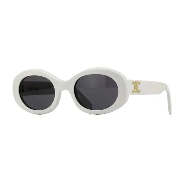 Celine Mini Square Sunglasses - Ivory