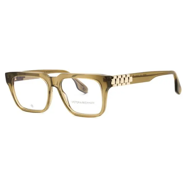 Victoria Beckham Mini Clear Demo Lenses Eyeglasses - Olive