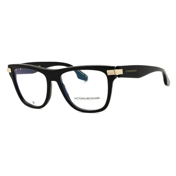Victoria Beckham Modern Clear Demo Lens Eyeglasses - Black