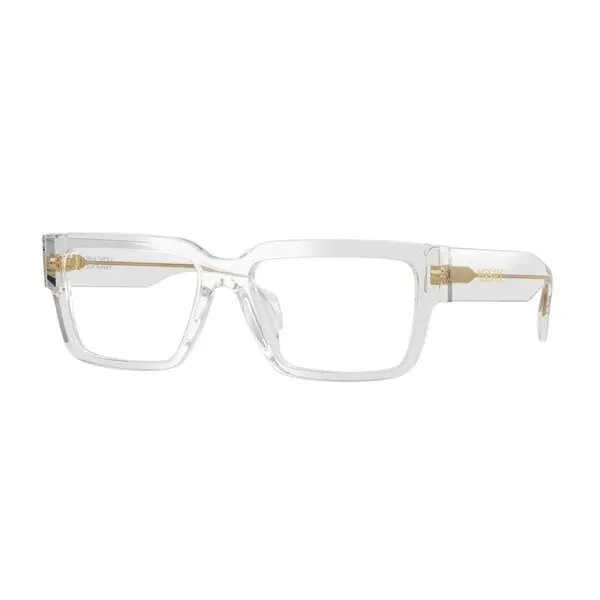 Versace Clear Demo Lens Eyeglasses - Transparent Light Grey