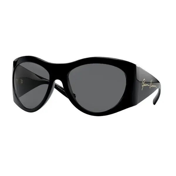 Versace Versatile Mini Sunglasses With Sleek Style - Black