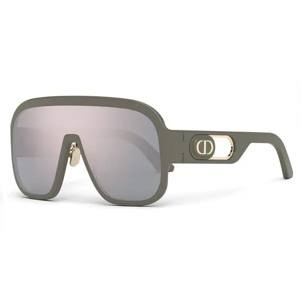Dior Diorbobby Sport Mini Sunglasses With Silver Mirror