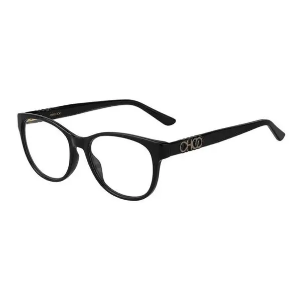 JIMMY CHOO Jc241 Eyeglasses With Clear Demo Lenses For - Black