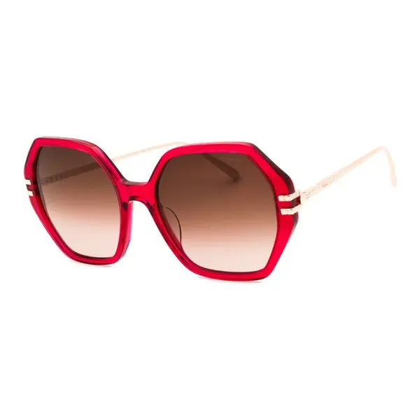 Chopard Mini Transparent Sunglasses - Transparent Red
