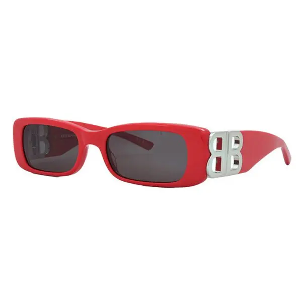 Balenciaga Mini Sunglasses - Solid Red
