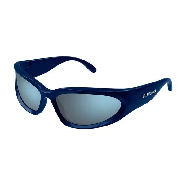 Balenciaga Mini Square Sunglasses - Blue