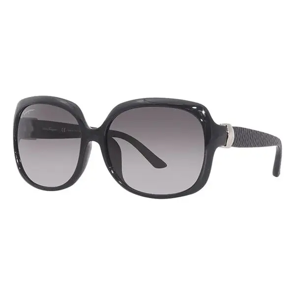 FERRAGAMO Sf739sa Mini Sunglasses With Grey Gradient Lenses