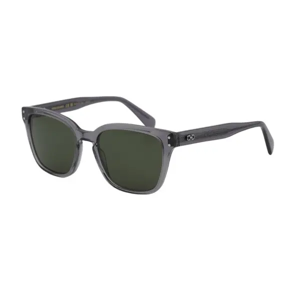 FERRAGAMO Transparent Frame Sunglasses