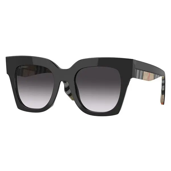 Burberry Be4364 Mini Sunglasses With Grey Gradient Lenses