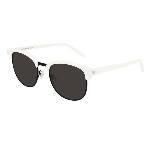 Saint Laurent Sl108 Mini Sunglasses For - Ivory