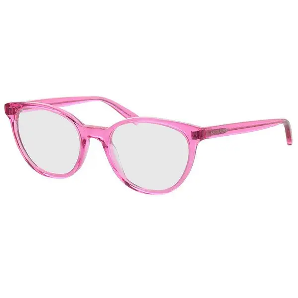 Saint Laurent Eyeglasses With Clear Demo Lenses - Fuchsia