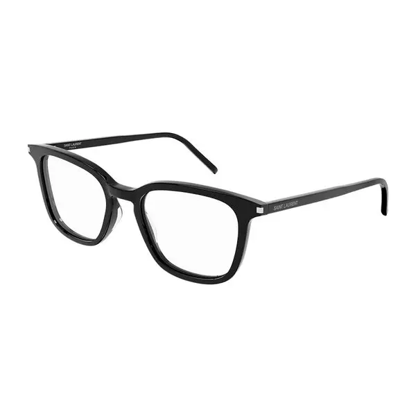 Saint Laurent Sl479 Mini Eyeglasses With Clear Demo Lenses - Black
