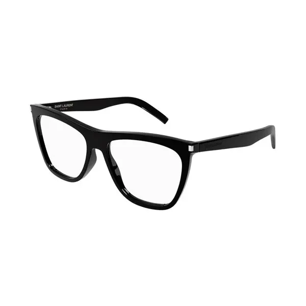 Saint Laurent Mini Sl518 Clear Demo Lenses Eyeglasses