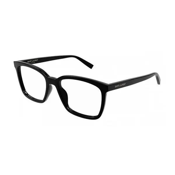 Saint Laurent Sl672 Eyeglasses With Clear Demo Lenses - Black