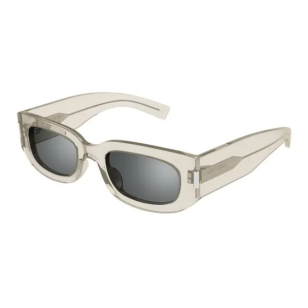 Saint Laurent Sl697 Mini Sunglasses, Grey Mirror