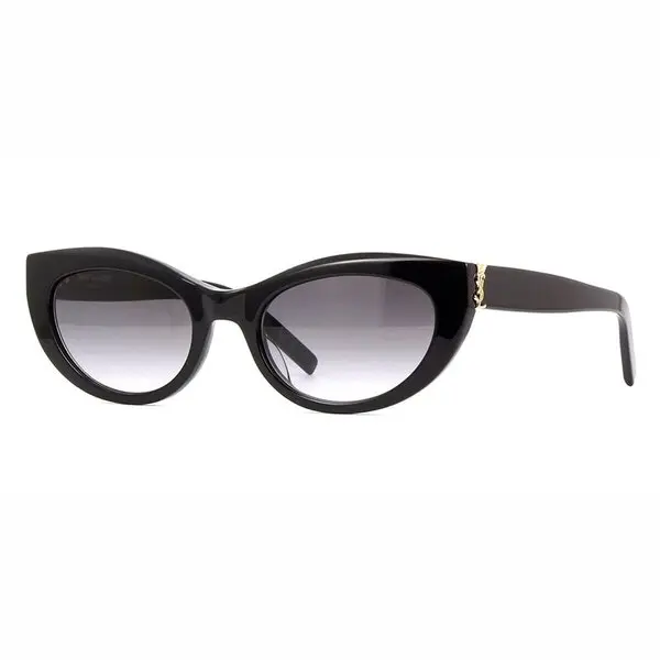 Saint Laurent Slm115 Mini Sunglasses With Grey Gradient Lenses