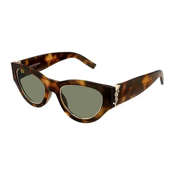 Saint Laurent Sl M94 Rim Havana Mini Sunglasses