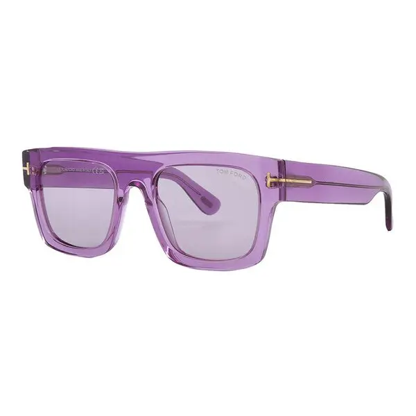 TOM FORD Ft0711 Violet Transparent Sunglasses - Transparent Violet