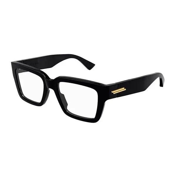 Bottega Veneta Bv Mini Clear Lens Eyeglasses - Black