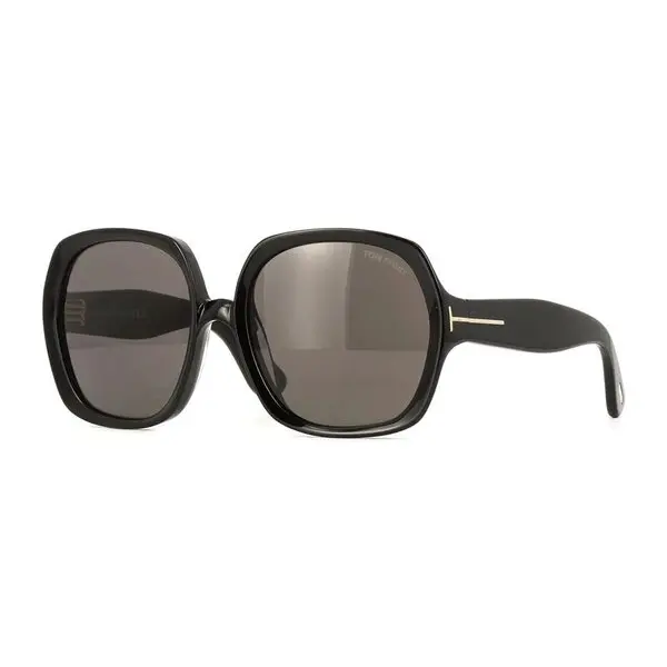 TOM FORD Shiny Sunglasses With Smoke Lenses