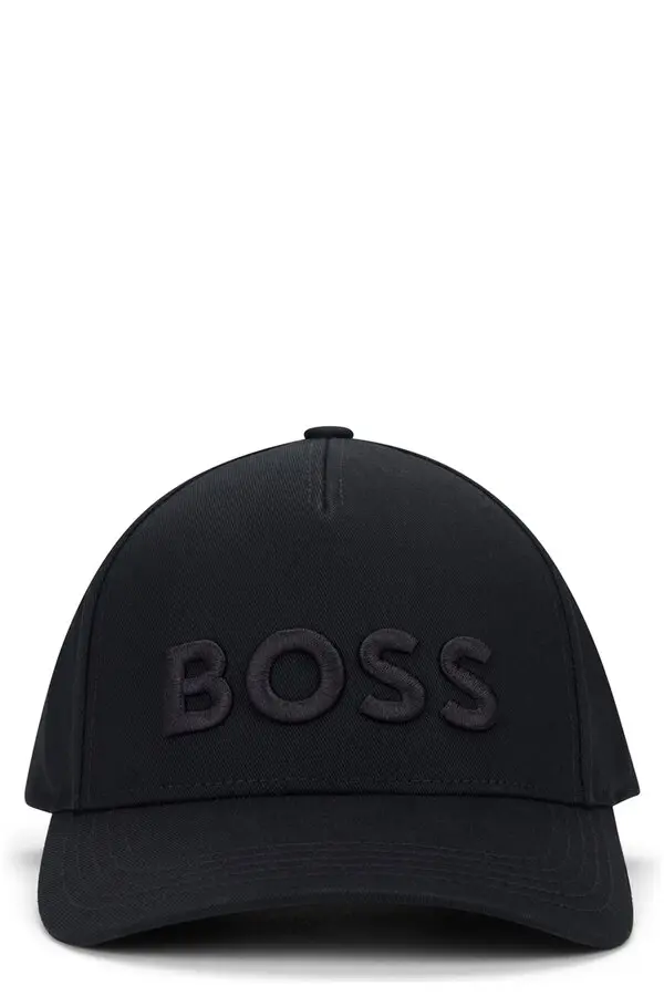 BOSS Cotton Cap With Embroidered Logo
