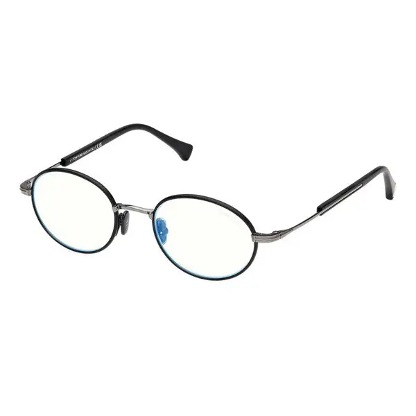 TOM FORD Style Rectangular Sunglasses With Clear/blue-light Block Lenses