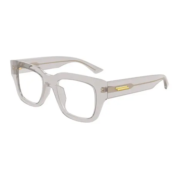 Bottega Veneta Bv1361o Eyeglasses - Transparent Grey