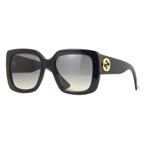 Gucci Gg Mini Sunglasses With Grey Gradient - Black