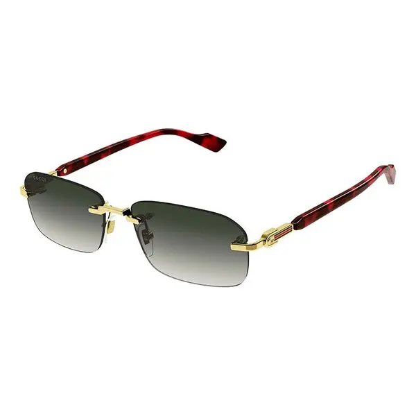 Gucci Rimless Rectangular Sunglasses