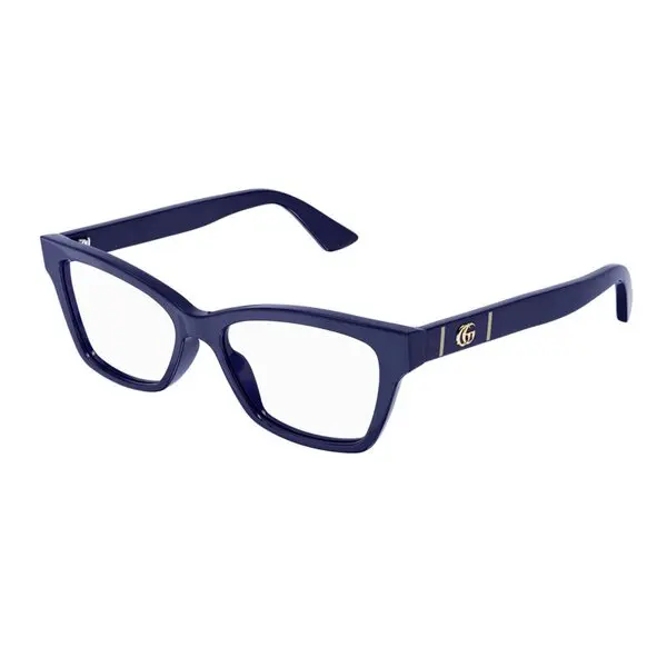 Gucci Geometric Cat-eye Eyeglasses - Blue